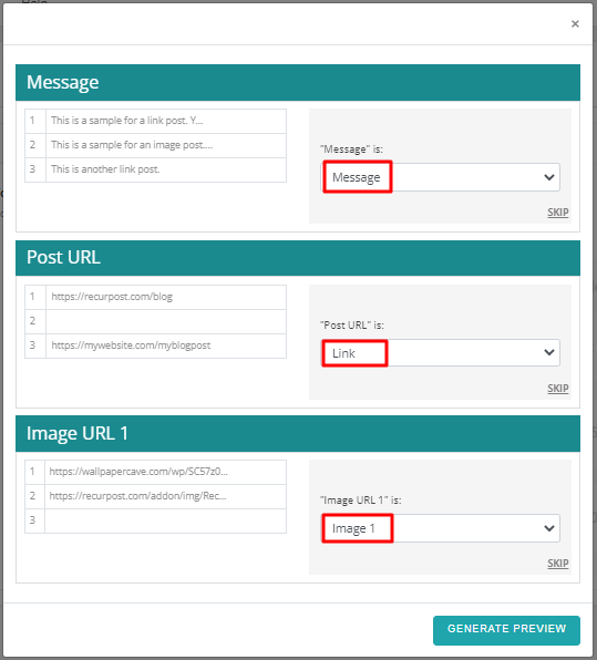 How To Upload Content Using Excel/CSV File on RecurPost