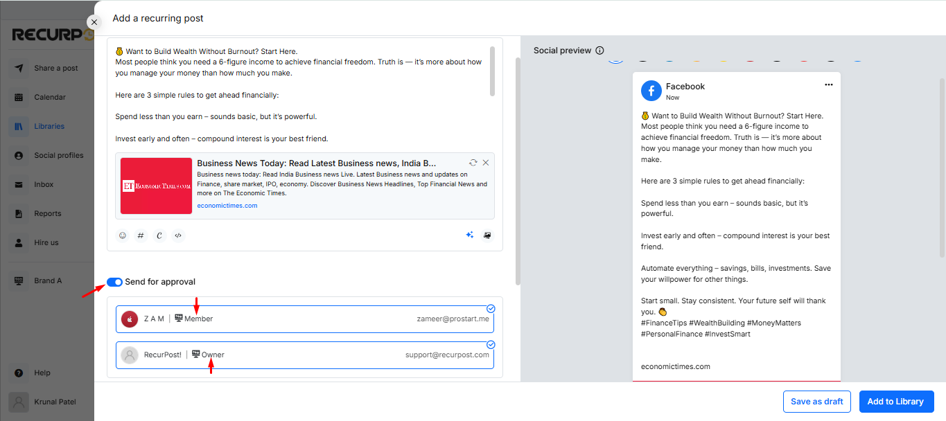 Approval Queue FAQs - RecurPost